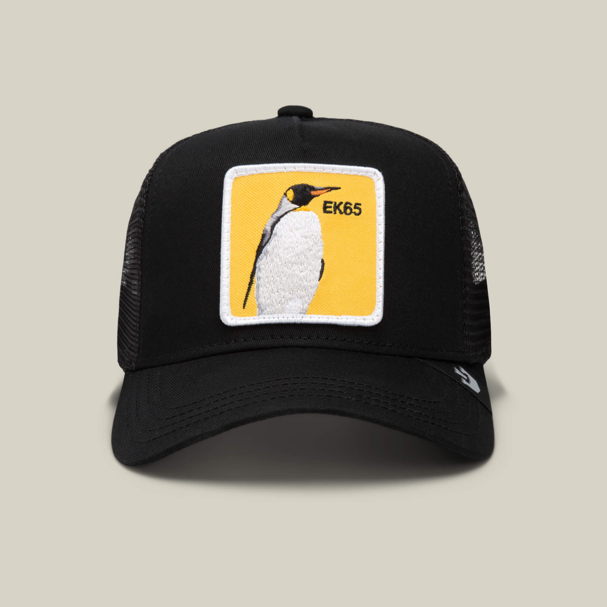 Goorin EK65 Penguin Limited Edition Trucker Hat, Black, 57% polyester ...